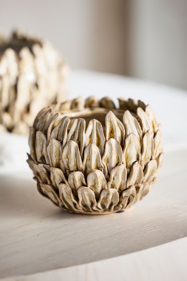 Petals Glazed Ceramic Pot | Terrain