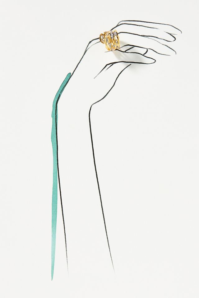 BRACHA Ibiza Band Ring | Anthropologie