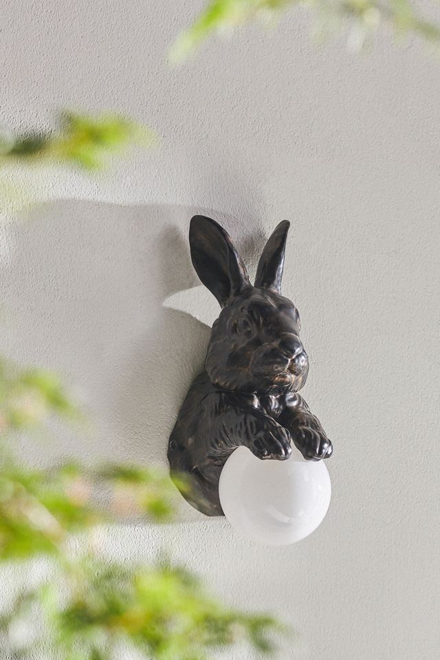 Woodland Rabbit Sconce Wall Light | Anthropologie