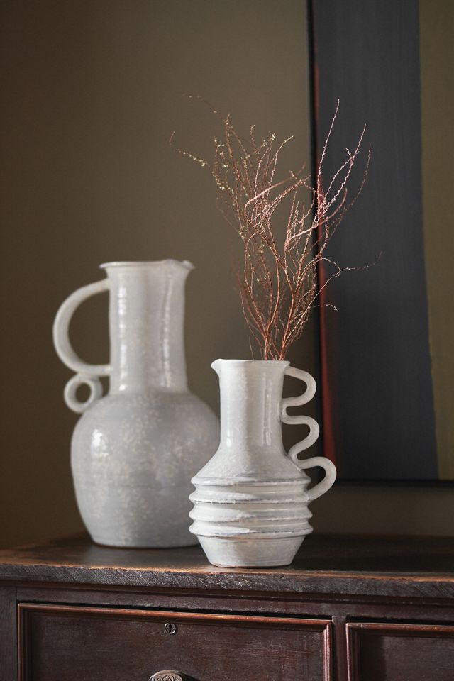 Ceramic Handle Branch Vase | AnthroHome