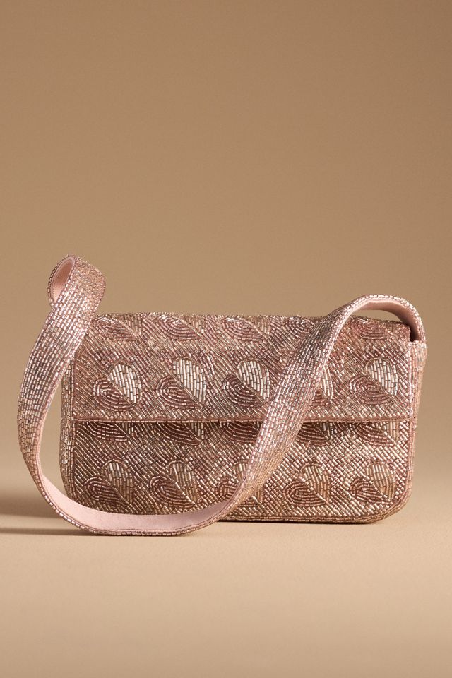 The Fiona Shoulder Bag: Metallic Heart Edition | Anthropologie