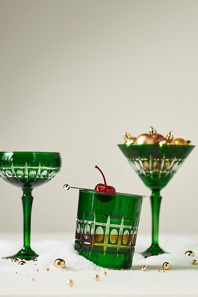 Winona Double Old Fashioned Glasses, Set of 4 | Anthropologie Winona Double Old Fashioned Glasses, Set of 4 | Anthropologie