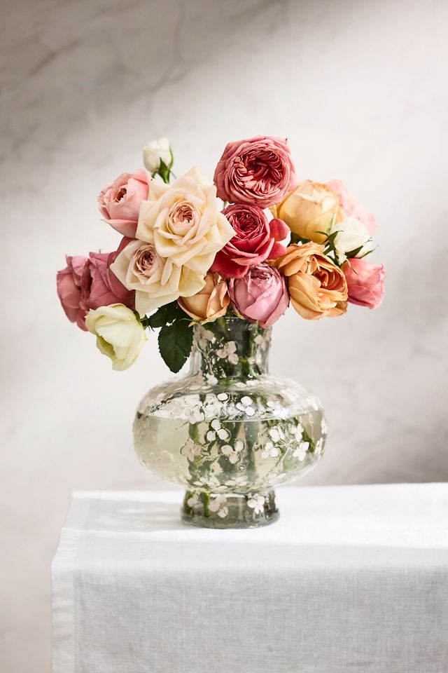 Mother’s Day Garden Rose Bouquet, 18 Multicolor Stems | Anthropologie