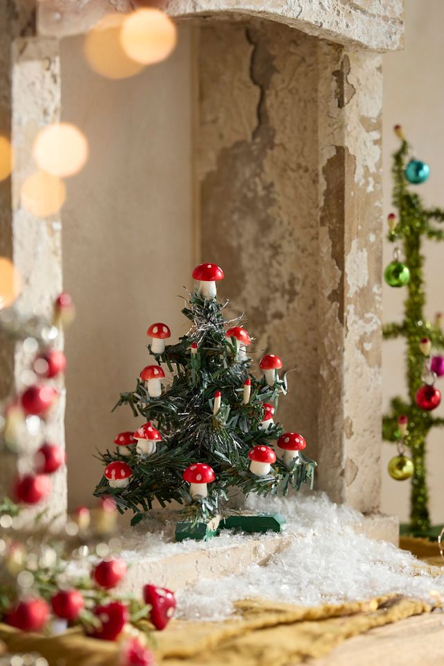 Mini Mushroom Ornament Tree | AnthroLiving