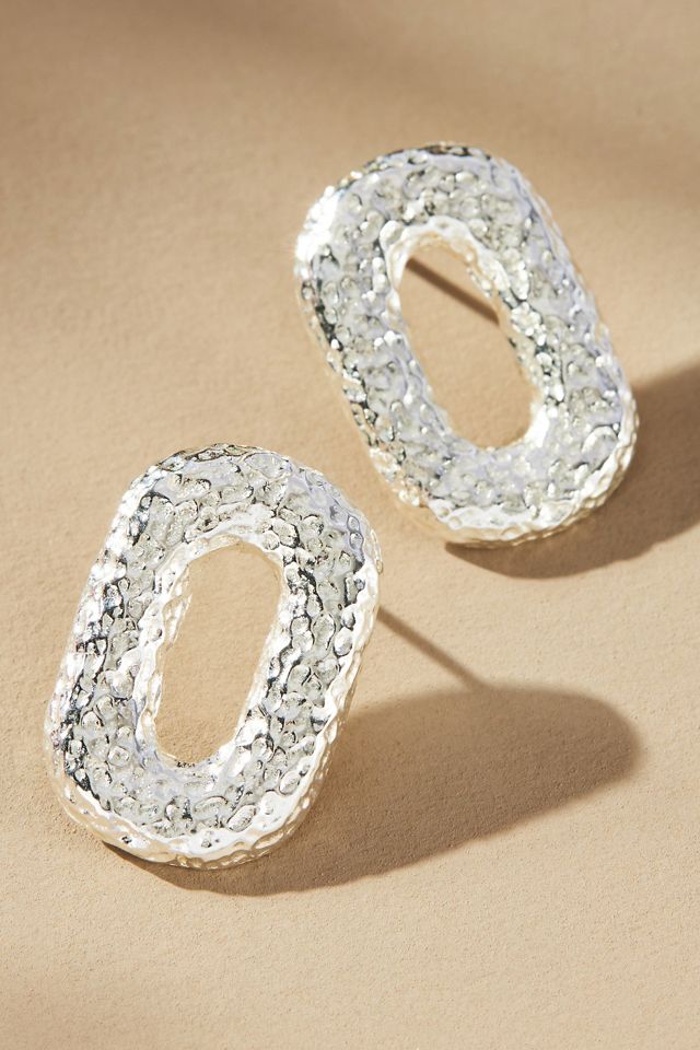 JETLAGMODE Link Post Earrings | Anthropologie