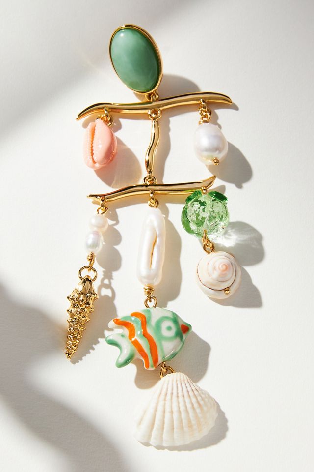 Mignonne Gavigan Portofino Luxe Drop Earrings | Anthropologie