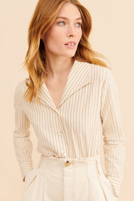 SUNAD Striped Right Buttondown | Anthropologie