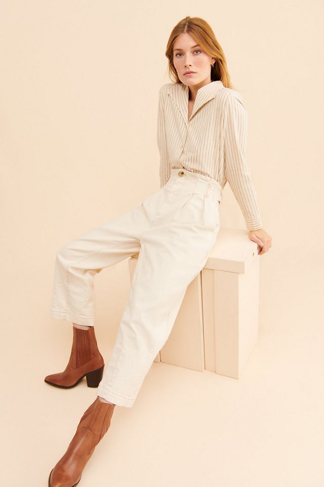 SUNAD Striped Right Buttondown | Anthropologie