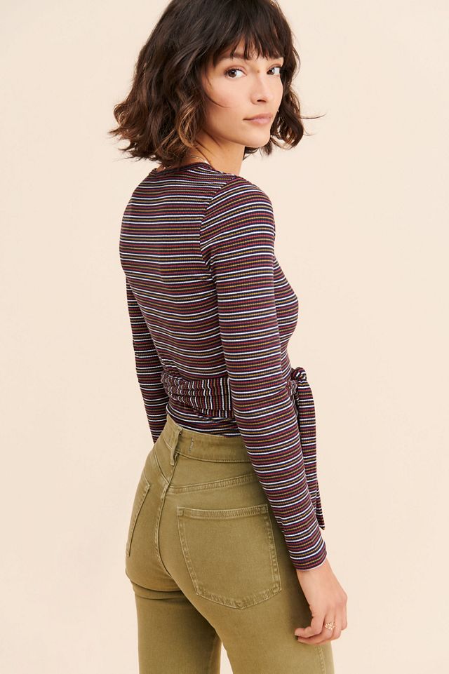 No Less Than Joan Tie Top | Anthropologie