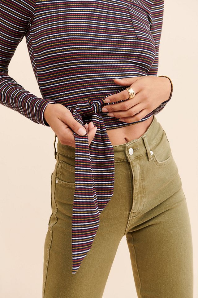 No Less Than Joan Tie Top | Anthropologie