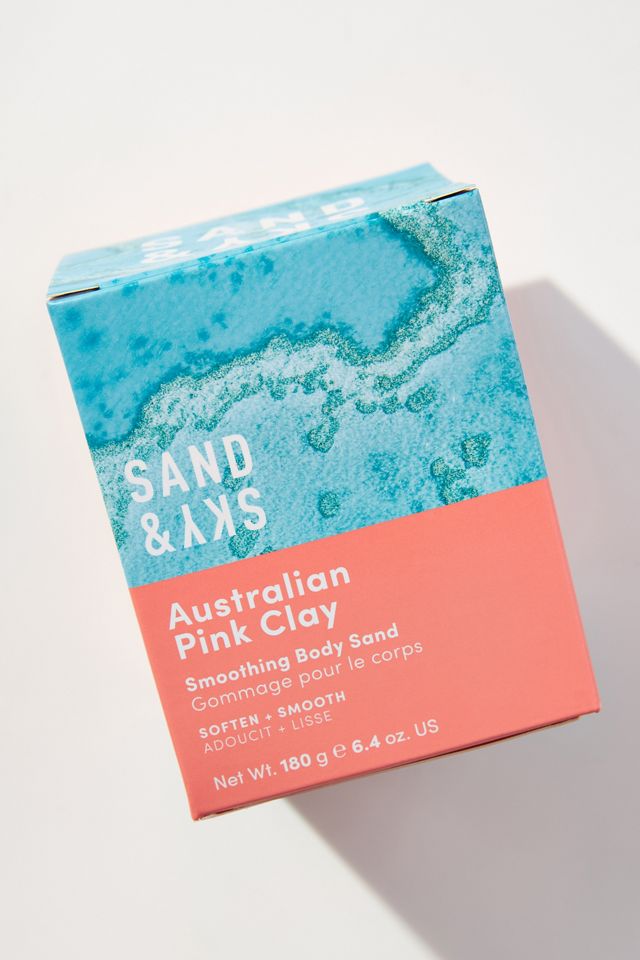 Sand & Sky Australian Pink Clay Smoothing Body Sand | Anthropologie