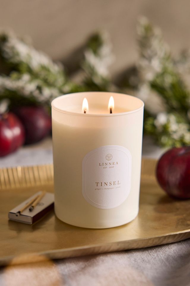 Linnea Candle, Tinsel | AnthroLiving