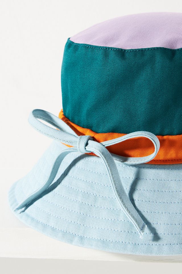 Gola x Anthropologie Colorblock Bow Bucket Hat | Anthropologie