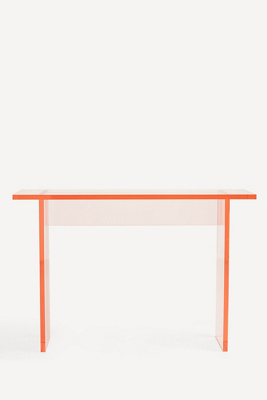 Soto Acrylic Console Table | AnthroLiving