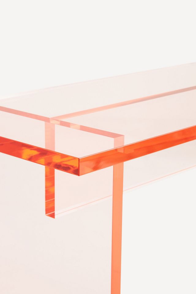 Soto Acrylic Console Table | AnthroLiving