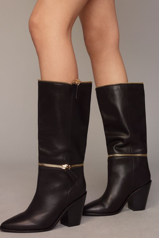 Cecelia New York Mocha Tall Boots | Anthropologie