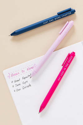 Ruff House Gel Pens, Set of 3 | Anthropologie