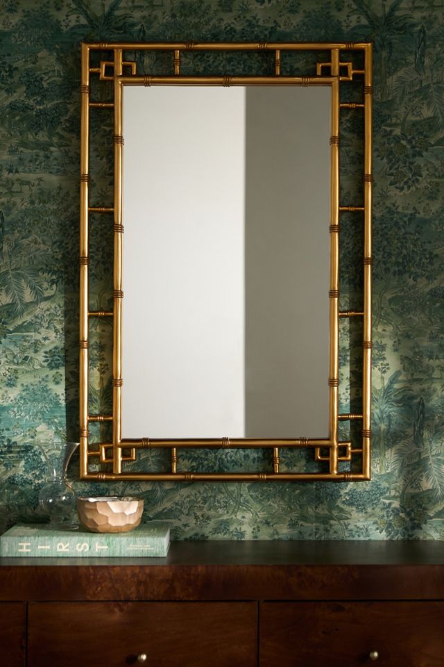 Faye Chinoiserie Wall Mirror | AnthroLiving