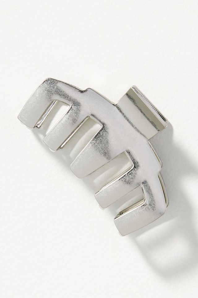 Square Metal Hair Claw Clip | Anthropologie