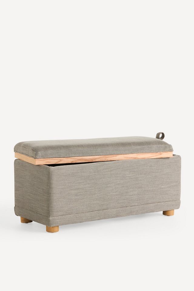 Celine Small Storage Ottoman | AnthroLiving
