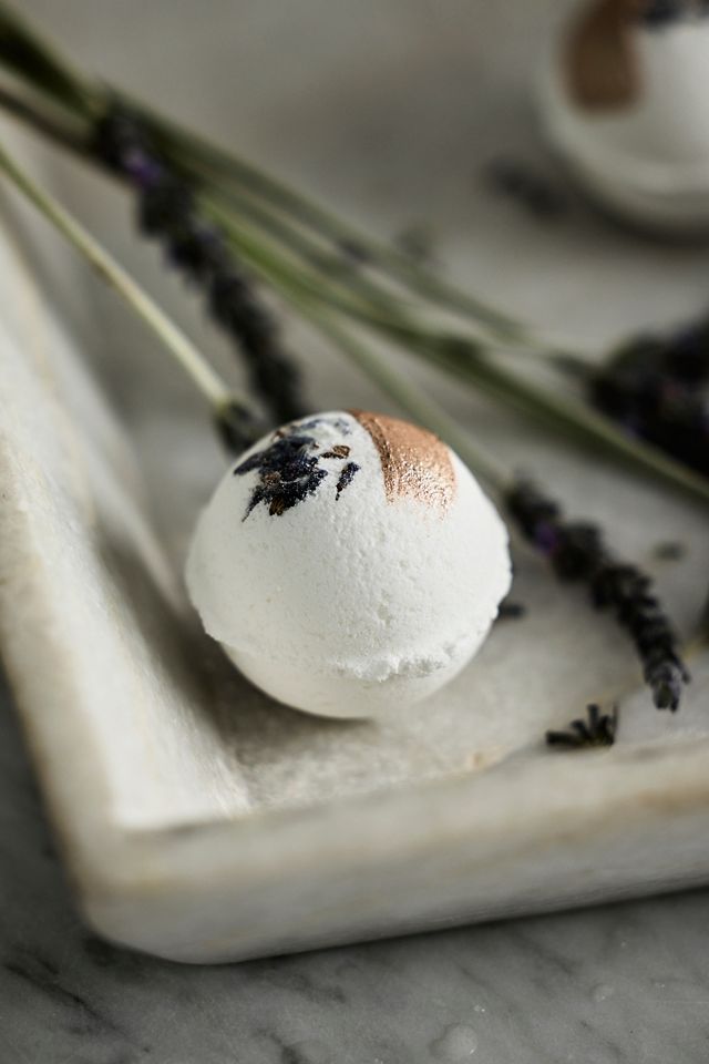 Lavender + Peppermint Bath Bombs, Set of 4 | Terrain