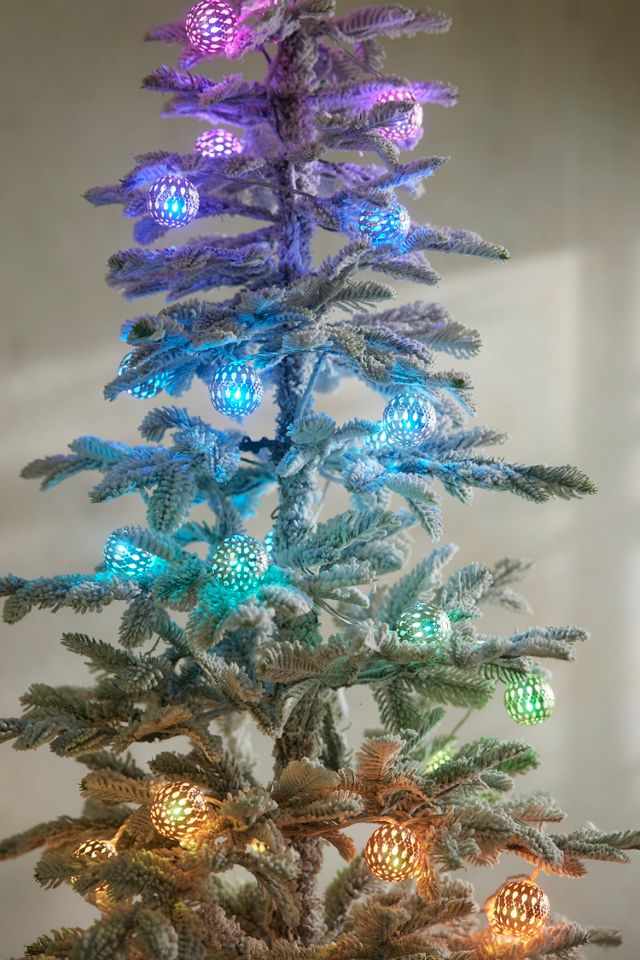 Stargazer Color-Changing Arabesque String Lights | Terrain