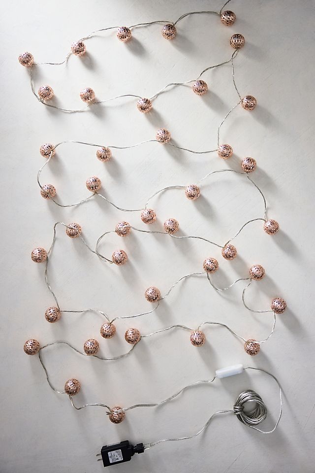 Stargazer Color-Changing Arabesque String Lights | Terrain Stargazer Color-Changing Arabesque String Lights | Terrain