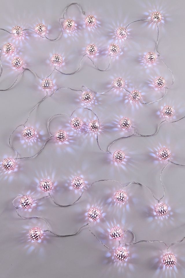 Stargazer Color-Changing Arabesque String Lights | Terrain