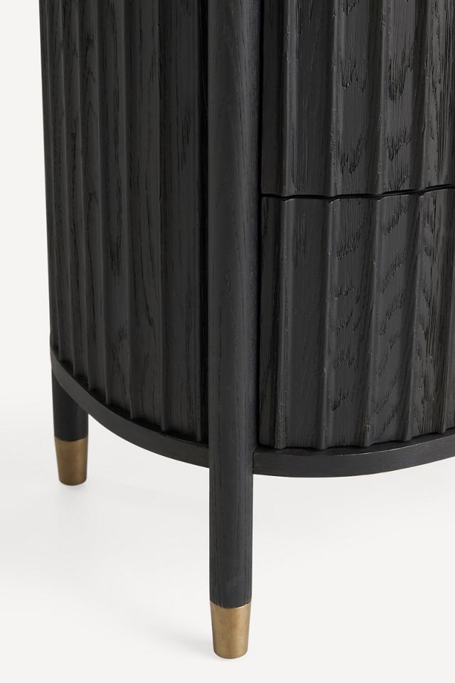 Isla Fluted Three-Drawer Dresser | AnthroLiving