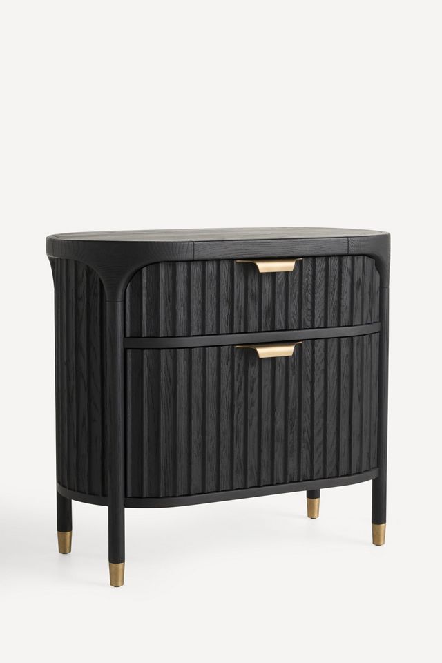 Isla 27" Fluted Nightstand | Anthropologie