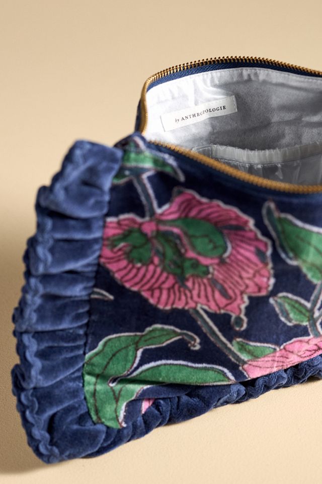 By Anthropologie Printed Velvet Pouch | Anthropologie