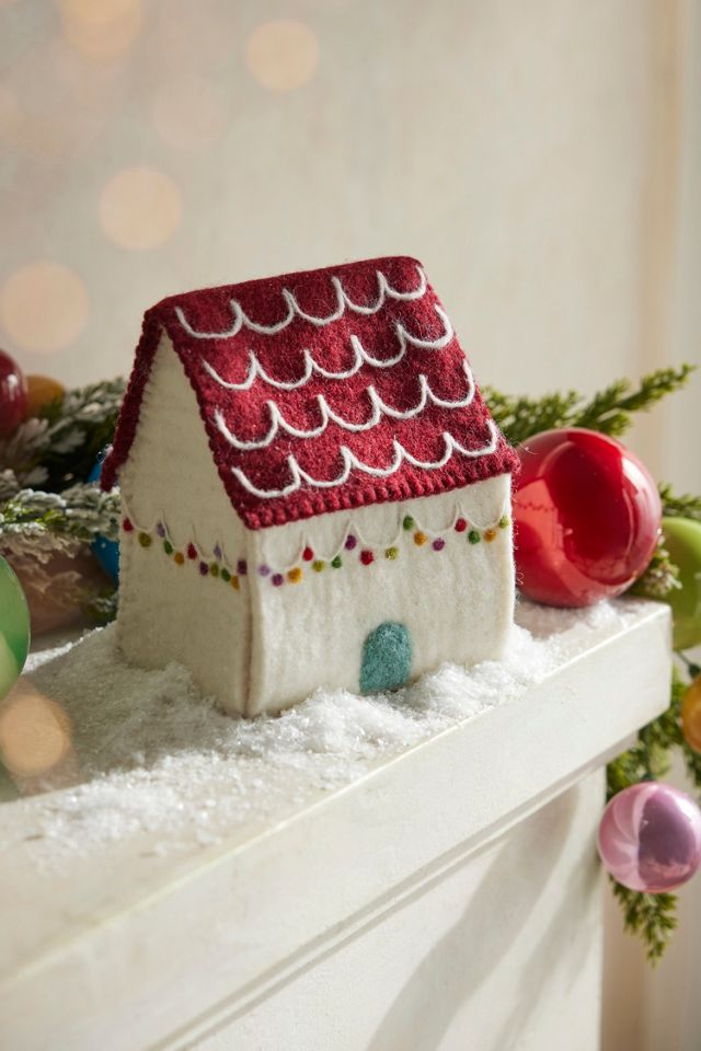 Felt Holiday House | AnthroLiving