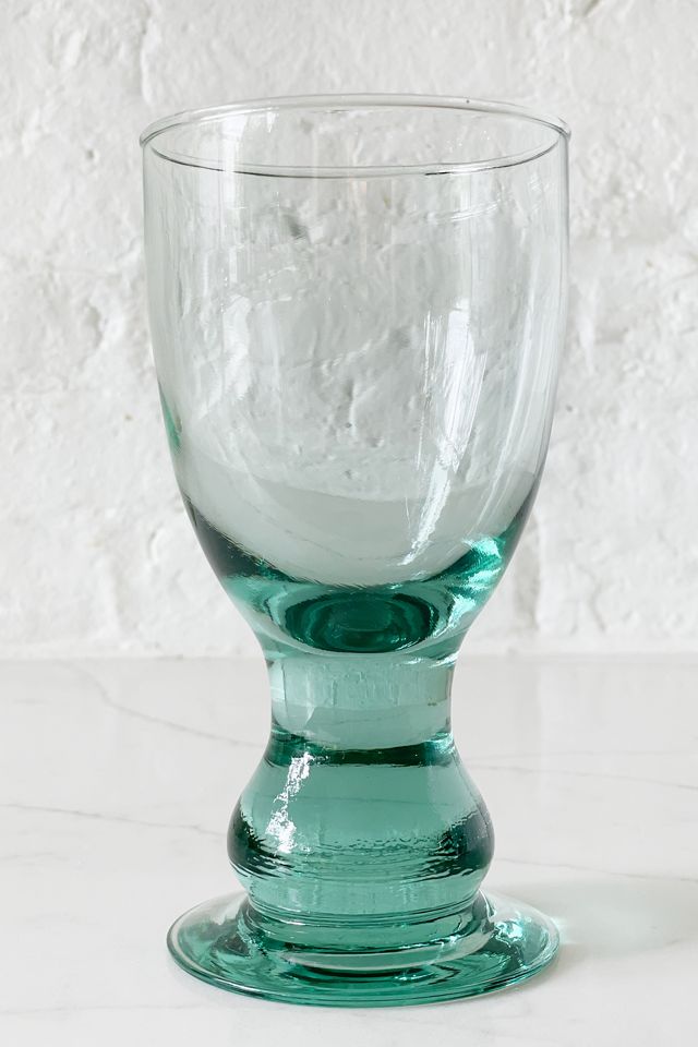 Old Flame Candle Co Vintage Hand Blown Glass Goblets | AnthroLiving