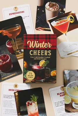 Winter Cheers Cocktail Card Deck | AnthroHome