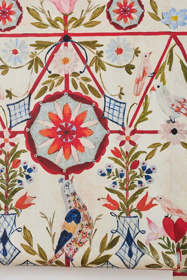 Mind the Gap The Bird House Wallpaper | AnthroLiving