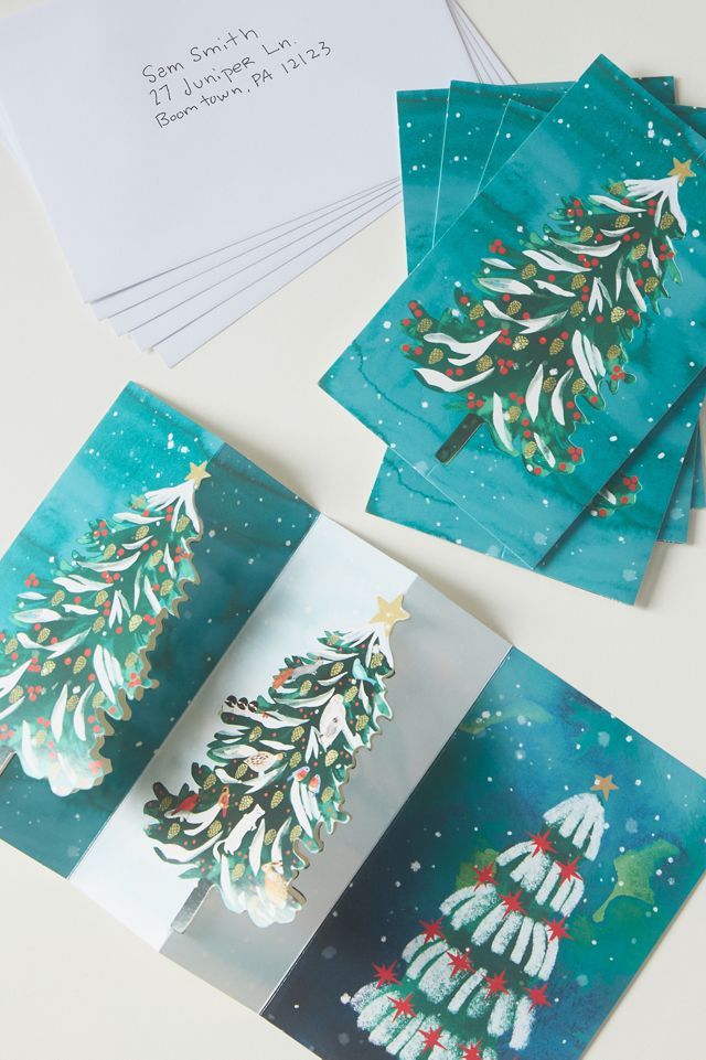 Roger La Borde Tri-Fold Boxed Notecards | AnthroLiving