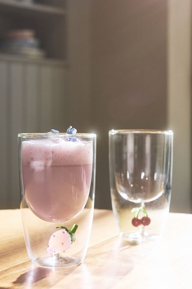 Icon Double-Walled Glass Tumbler | AnthroLiving