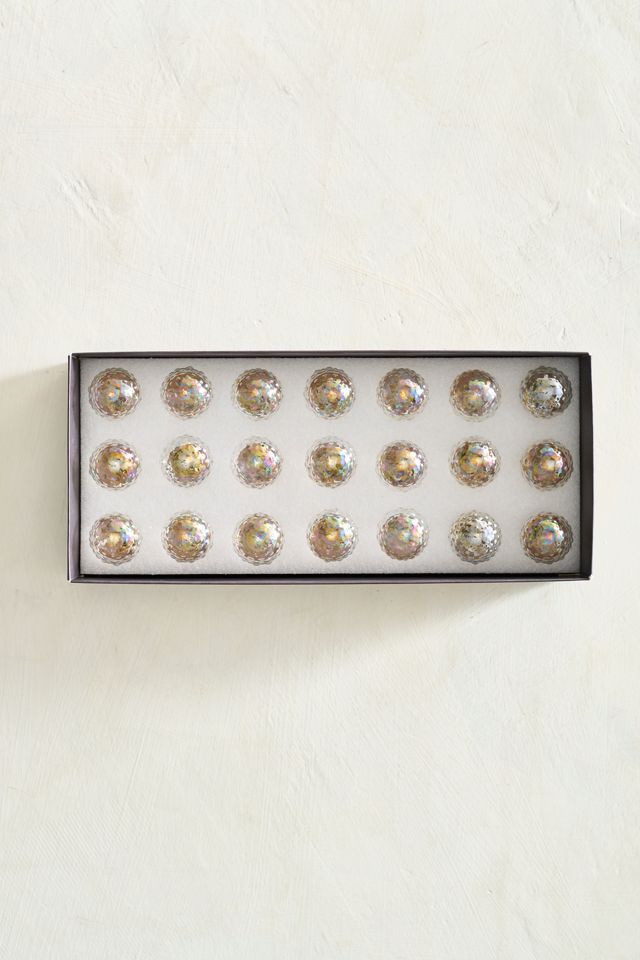 Stargazer Garden Lights Set of 21 Bulbs, Crystal | Terrain