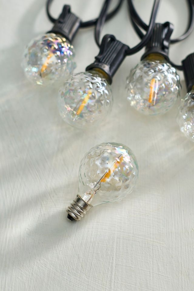 Stargazer Garden Lights Set of 21 Bulbs, Crystal | Terrain