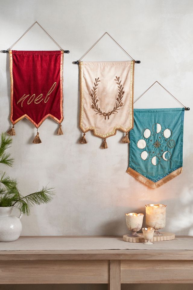 Noel Velvet Banner | Terrain