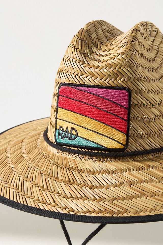 Friday Feelin Rad Straw Lifeguard Rancher | Anthropologie