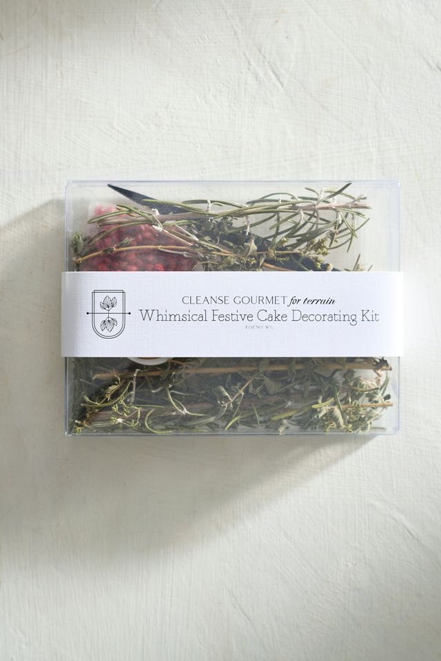 Festive Botanical Cake Decorating Kit | Terrain