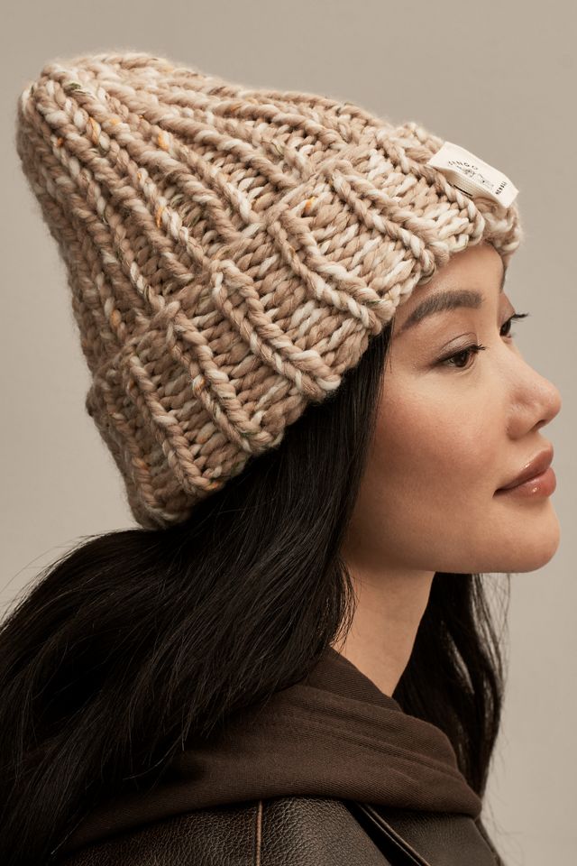 Loopy Mango Knit Beanie | Anthropologie