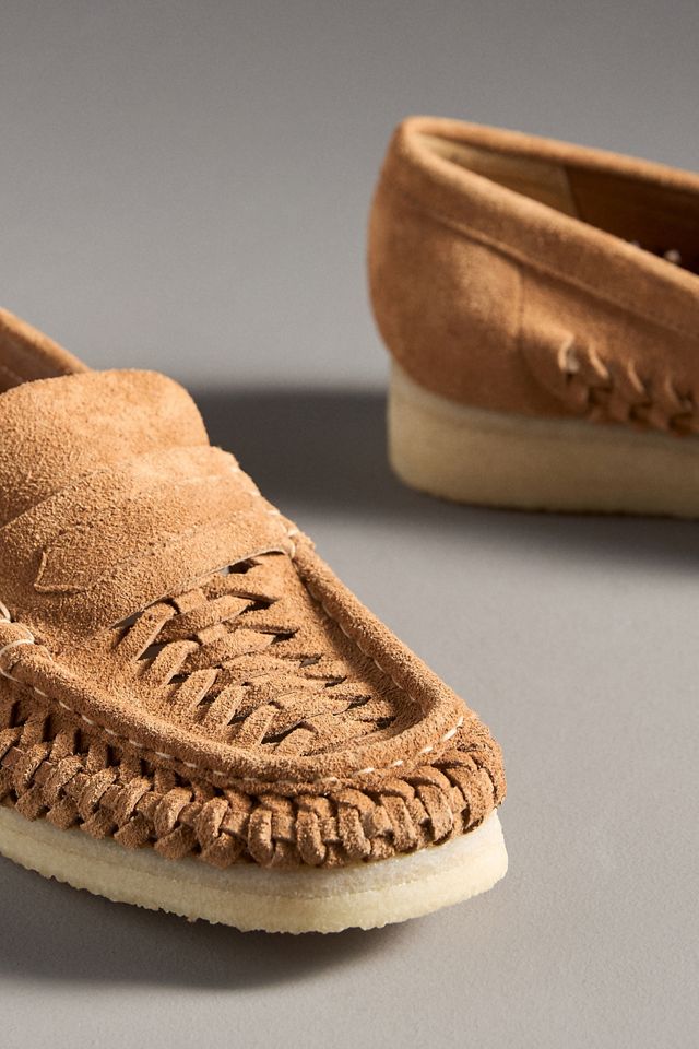 Clarks Wallaloafer Weave Shoes | Anthropologie