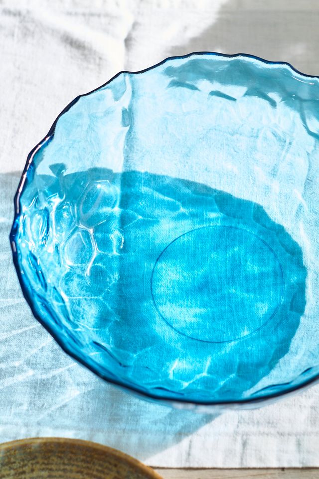 Wave Serving Bowl, Light Blue | Terrain