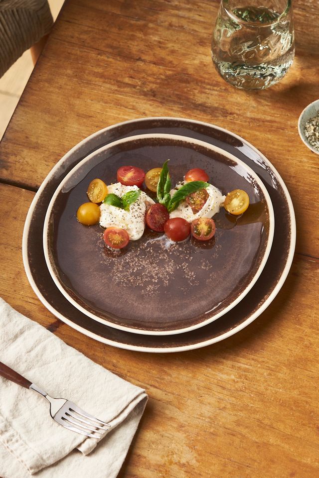 Dakota Melamine Side Plates, Set of 4 | Anthropologie