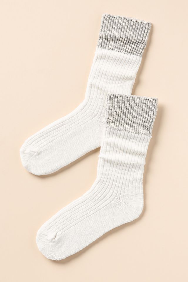 Le Bon Shoppe Colorblock Socks | Anthropologie