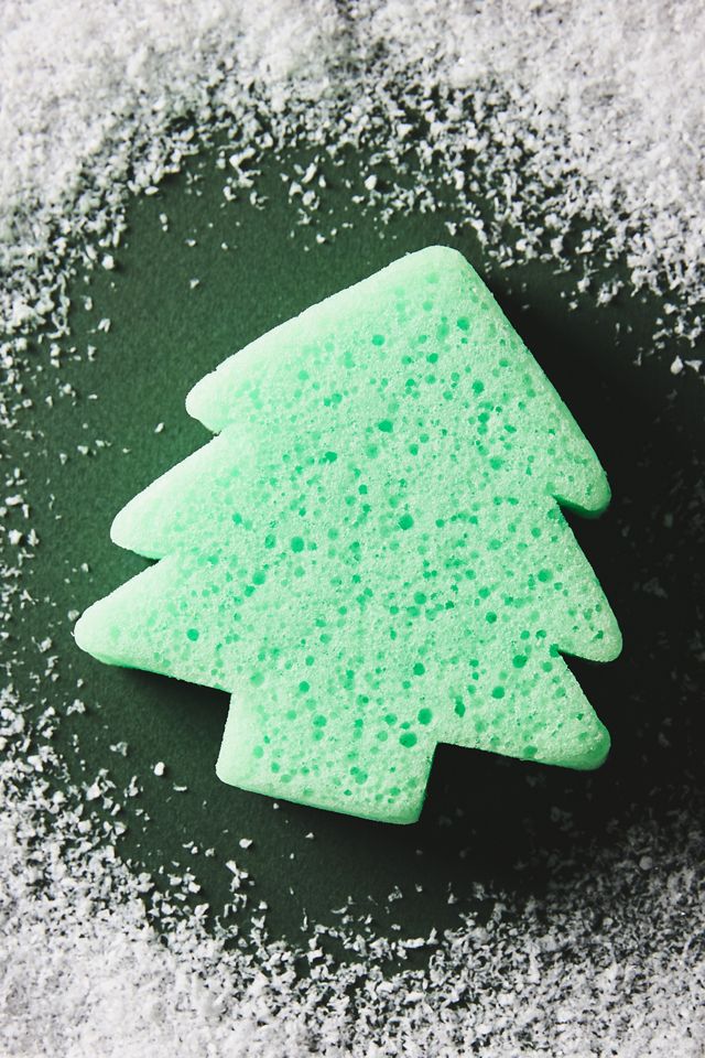 Spongellé Holiday Trees Body Wash Infused Buffer | Anthropologie