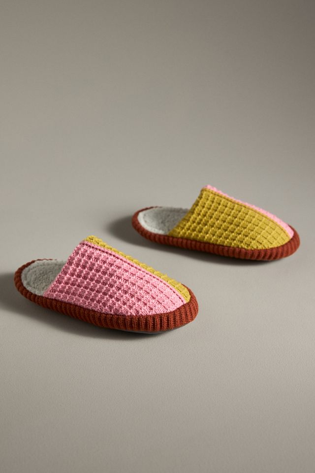 Verloop Colorblock Slide Slippers | Anthropologie