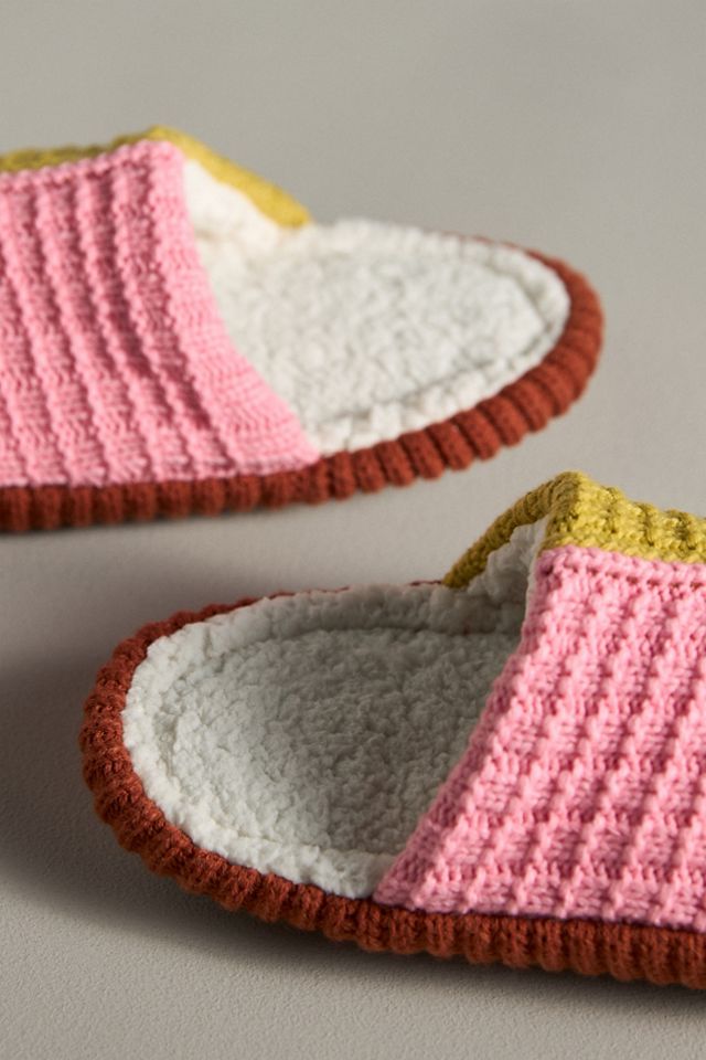 Verloop Colorblock Slide Slippers | Anthropologie